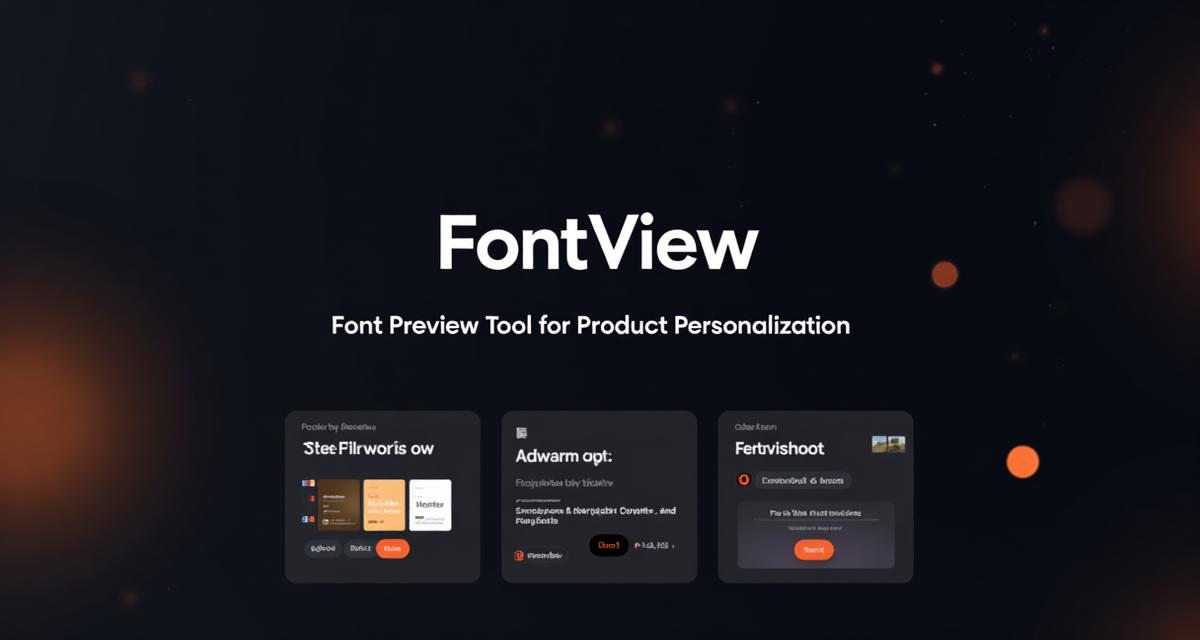 Custom Font Preview Tool for Etsy Sellers | FontView - #1 Font Visualizer